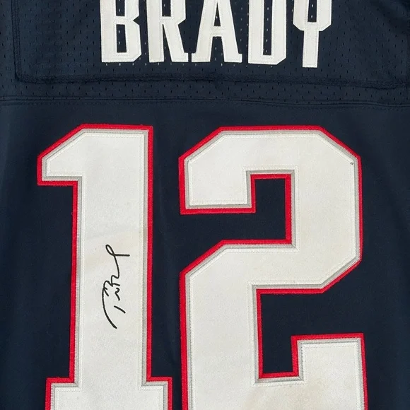 Nike | Shirts | Tom Brady New England Patriots Super Bowl Xlix Navy ...